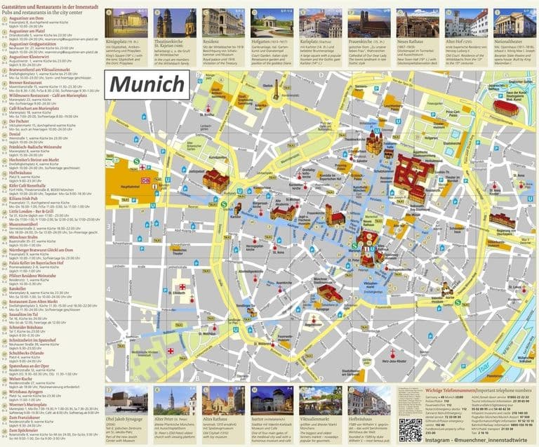 ミュンヘン観光マップ | Munich Map 360